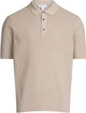 Sunspel Polo &agrave; manches courtes en coton