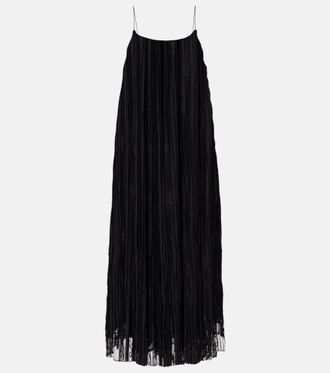 Toteme Besticktes Maxikleid aus Tüll