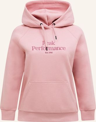 Peak Performance Hoodie rosa