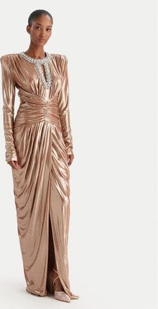 BABYLON Abendkleid S00835 Goldfarben Regular Fit