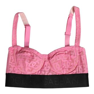 Dolce & Gabbana Semi-Pad Balconette-BH mit B&uuml;gel - - Underwear - Damen - Rosa - S