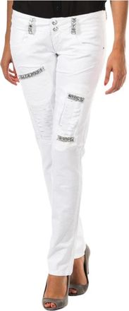 Met Skinny Jeans - - Jeans - Damen - Wei&szlig; - W28