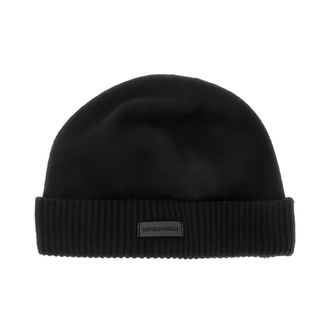 Emporio Armani Beanie - - Accessories - Herren - Schwarzk - M