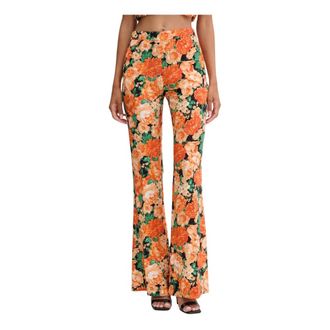 Pinko Arese Weite Hose - - Trousers - Damen - Mehrfarbig - S