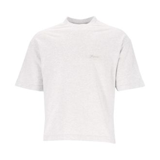 Jacquemus Ruban T-shirt - - Tops - Herren - Grau - S