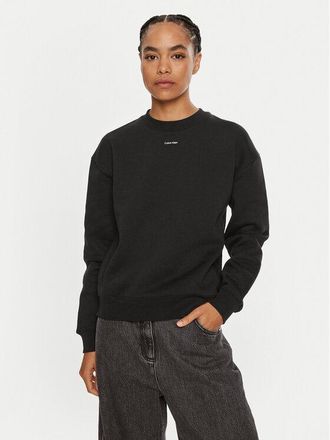 Calvin Klein Sweatshirt Nano Logo K20K208329 Schwarz Regular Fit