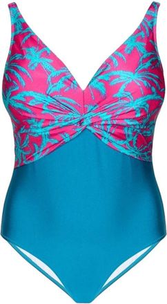 Fiorella Rubino Femme, Maillots de bain, Bleu, Taille: 40 FR Maillot de bain une pi&egrave;ce crois&eacute;