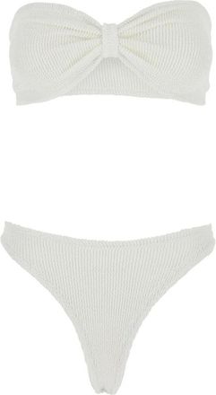 Hunza G Femme, Maillots de bain, Blanc, Taille: ONE Size Jean Bikini