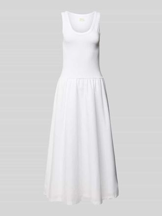GANT Midikleid mit Rundhalsausschnitt und breiten Trägern