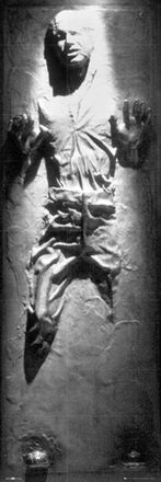 Star Wars Empireposter - Star Wars - Han Solo Carbonite - Größe (cm), ca. 53x158 - Türposter zusätzlich erhalten Sie ein Überraschungs-Poster der Größe 61x91,5 