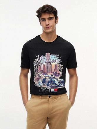 Tommy Hilfiger T-shirt TH x Cadillac Formula 1 Team Miami