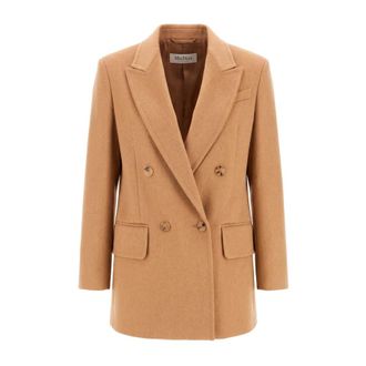 Max Mara Olimpia Blazer - - Jackets - Damen - Braun - S