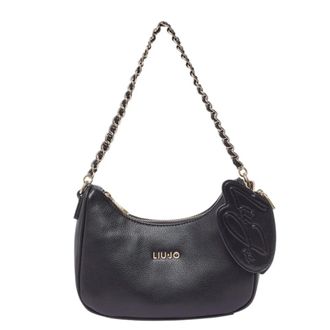 Liu Jo Kleine Hobo-Tasche mit M&uuml;nzfach - - Bags - Damen - Schwarzk - ONE SIZE
