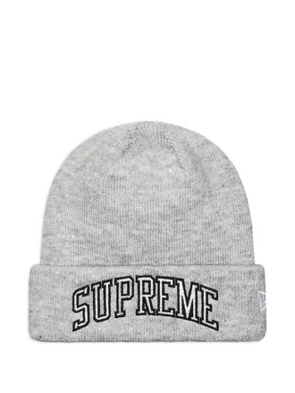SUPREME bonnet New Era Metallic Arc - Gris