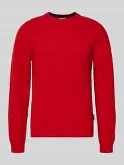 Casual Friday Oversized Strickpullover mit gerippten Abschl&uuml;ssen