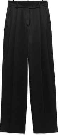 Giorgio Armani Klassische Seidenhose - Schwarz