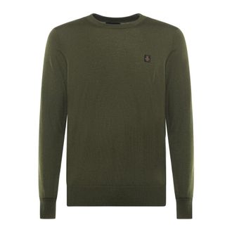 RefrigiWear Rundhals-Strickware - - Knitwear - Herren - Gr&uuml;n - 3XL