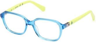 Guess unisex, Accessoires, Bleu, Taille: 47 MM Rectangle Frame