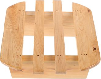 OSALADI Betttritt Tritthocker 24cm Fu&szlig;hocker f&uuml;r Badezimmer und Sauna mit Glatter Oberfl&auml;che Fu&szlig;st&uuml;tze f&uuml;r Erwachsene und Senioren