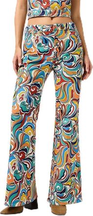 Wrangler Damen Jeans High Rise Flare, Flare Fit, Ausgestelltes Bein