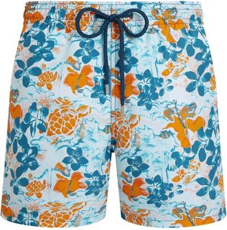 Vilebrequin Homme, Maillots de bain, Bleu, Taille: S Maillot de bain Jungle Turtles