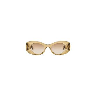 Loewe Lunettes de soleil Beveled Oval Maxi Anagram