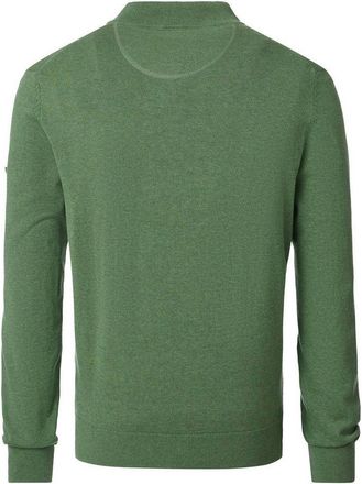 Redmond Strickjacke REDMOND Casual Herren Strickjacke Zipper Comfort Baumwolle Braun