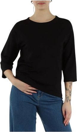 Emme Di Marella Emme DI Marella, Femme, Tops, Noir, Taille: 42 FR Maglia Emme