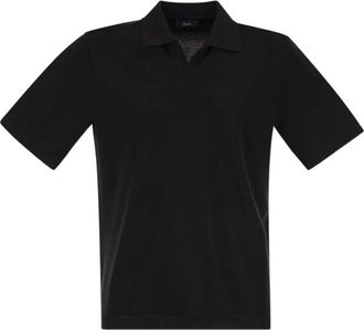 Herno Homme, Tops, Noir, Taille: XL Herno T-shirts et Polos Noir