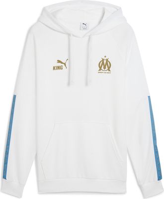 Puma Olympique de Marseille KING Hoodie Herren, Accessoires, Wei&Atilde;Y, XS