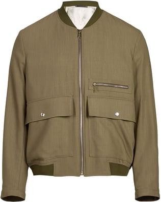 Paul Smith Blouson droit &agrave; poches plaqu&eacute;es en laine