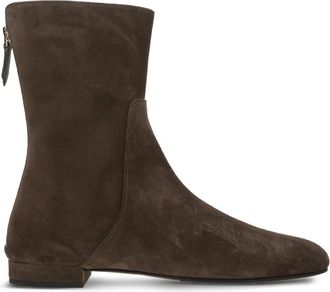 Giorgio Armani Stiefel aus Wildleder - Braun