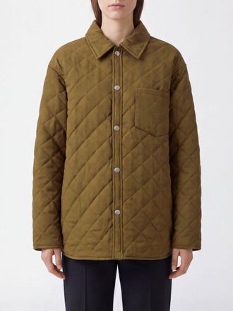 A.P.C. A. P.C. Surchemise matelass&eacute;e en laine m&eacute;lang&eacute;e &agrave; col classique