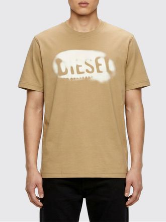 Diesel T-Shirt Homme couleur Beige