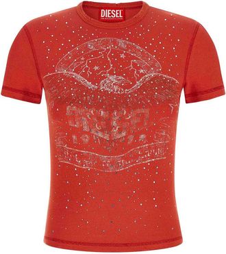 Diesel T-Shirt - Rot
