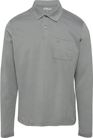 s.Oliver 2157199 Polo à Manches Longues, 9500, M Hommes