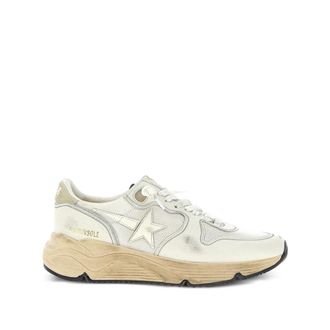 Golden Goose Wei&szlig;e Stern-Patch Schn&uuml;rschuhe - - Shoes - Damen - Wei&szlig; - 37 EU