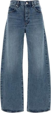 Frame Denim Femme, Jeans, Bleu, Taille: W27 The Bow Wide-leg Jeans