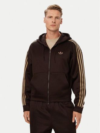 adidas Sweatshirt adicolor Spacer KS7426 Dunkelbraun Oversize
