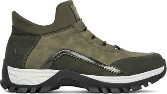 Rieker Schn&uuml;rschuhe Rieker CEO-M9883-54 Dunkelgr&uuml;n