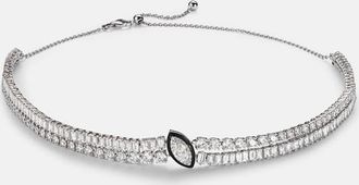 Kamyen Jewellery Choker aus 18kt Weißgold mit Emaille und Diamanten