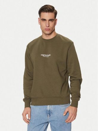 Jack & Jones Jack & Jones Sweatshirt Vesterbro 12241694 Grün Relaxed Fit