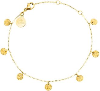 Purelei Armband - Armband Malihini Coin - Gr. ONE SIZE - in Gold - für Damen