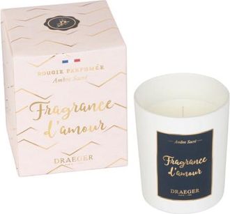 Draeger Draeger Paris - Geschenkkerze - Fragrance damour - Hergestellt in Frankreich, Pflanzenwachs - 9 x 7,5 cm