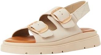 Tamaris Femme Damen 1-28233-44 Sandale cale, Ivoire, 41 EU
