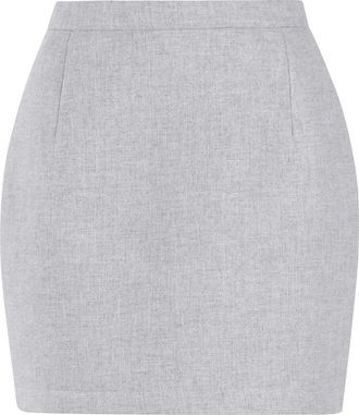 Pinko Pinko, Femme, Jupes, Gris, Taille: 36 FR Sarita Mini Skirt