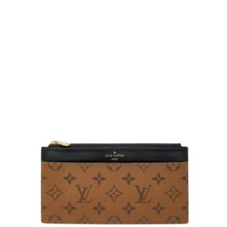 Louis Vuitton Pre-owned Canvas Wallet - - Pre-owned - Damen - Braun - ONE SIZE