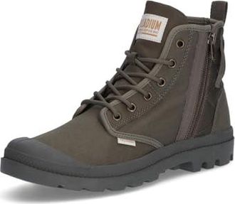 Palladium Homme Bottes Zippées Pampa Detroit, Olive Night, 44.5 EU