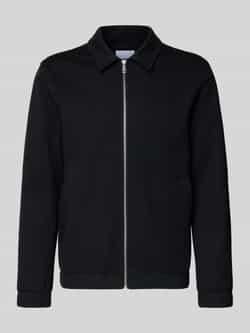 Lindbergh Jacke mit Umlegekragen und Rei&szlig;verschluss