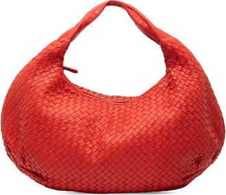 Bottega Veneta Hobo Bags - Large Nappa Intrecciato Belly Hobo - Gr. unisize - in Rot - für Damen